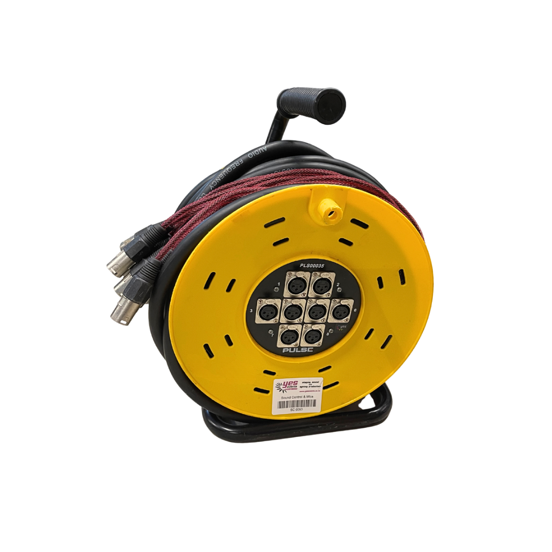 Pulse Xlr Multicore 10m 8 Way Stage Box For Sale 8 Way XLR Multicore ...